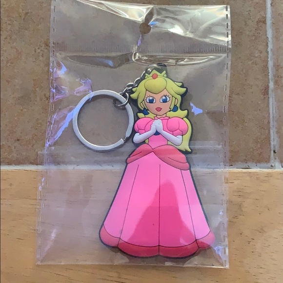 Accessories | Princess Peach Keychain Bag Charm | Poshmark